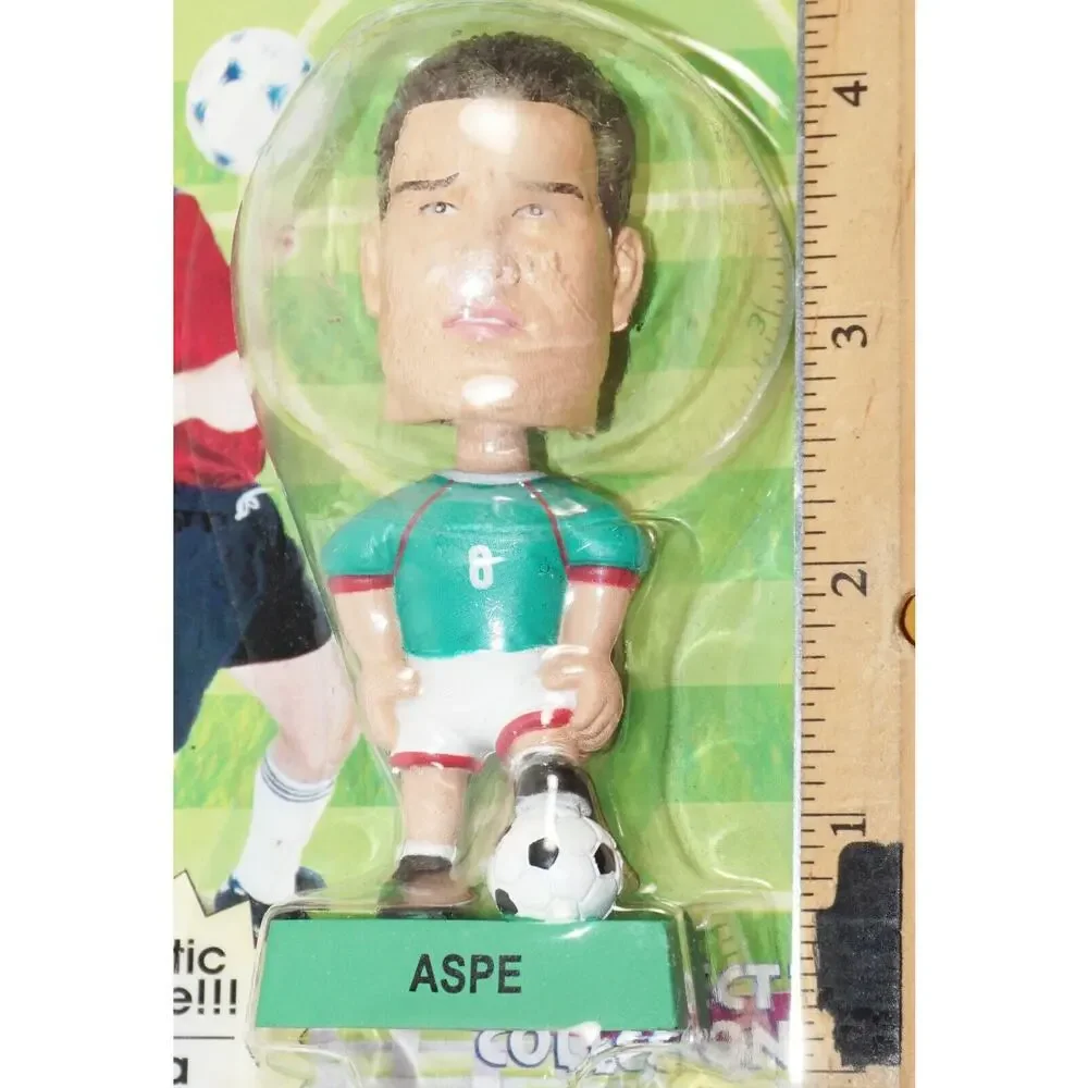 Soccer Headz | Toys | Vintage Alberto Aspe 4 Bobble Toy Figure Mexico ...